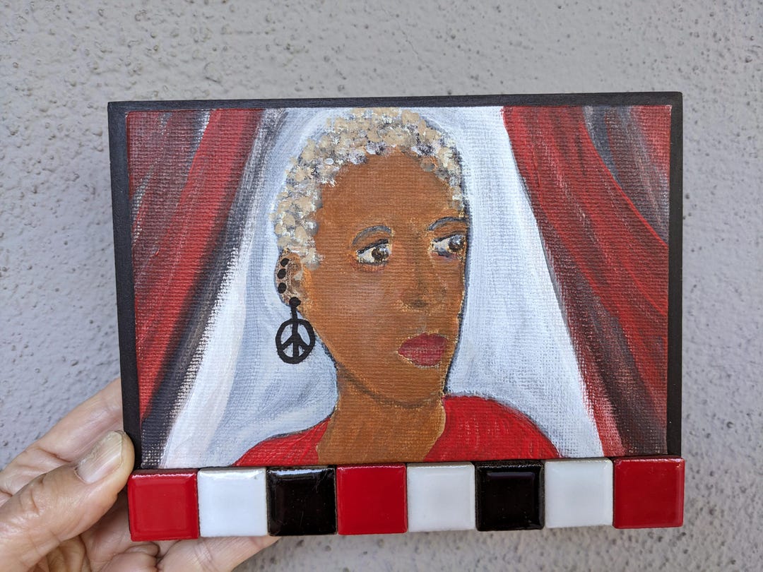 REBA Portrait by Gwen Original Acrylic Painting - Etsy