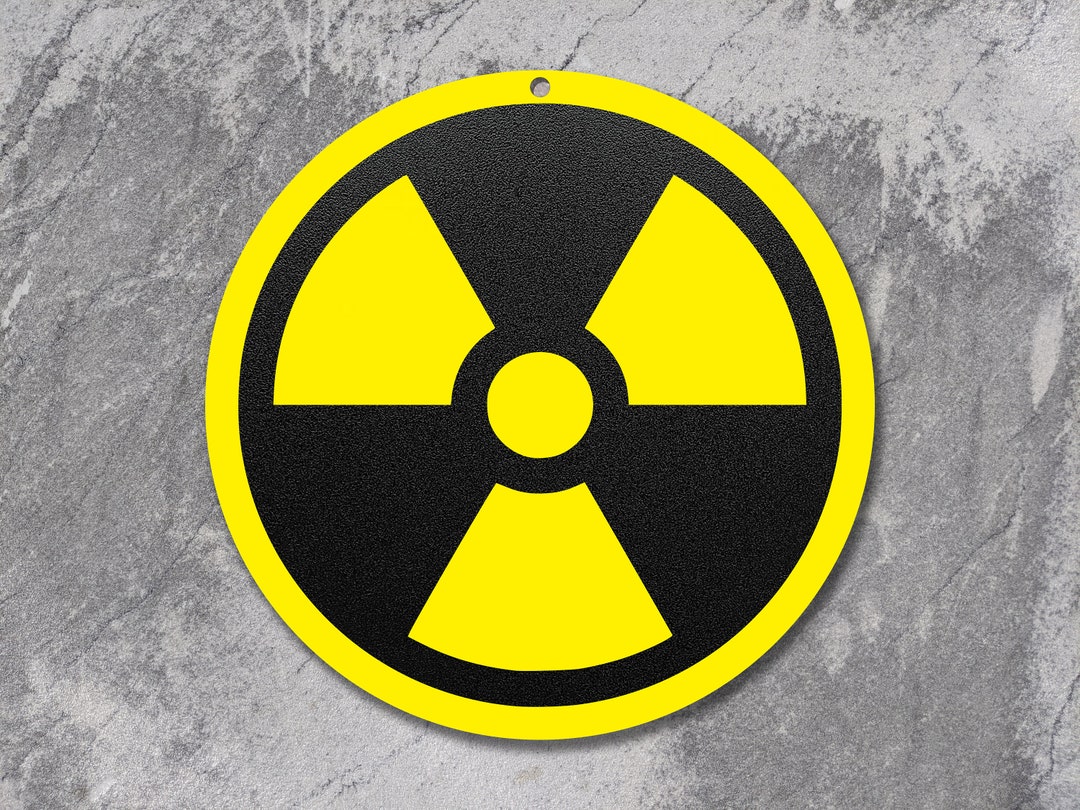 Custom Radioactive Sign Made to Order custom Metal Wall Art - Etsy