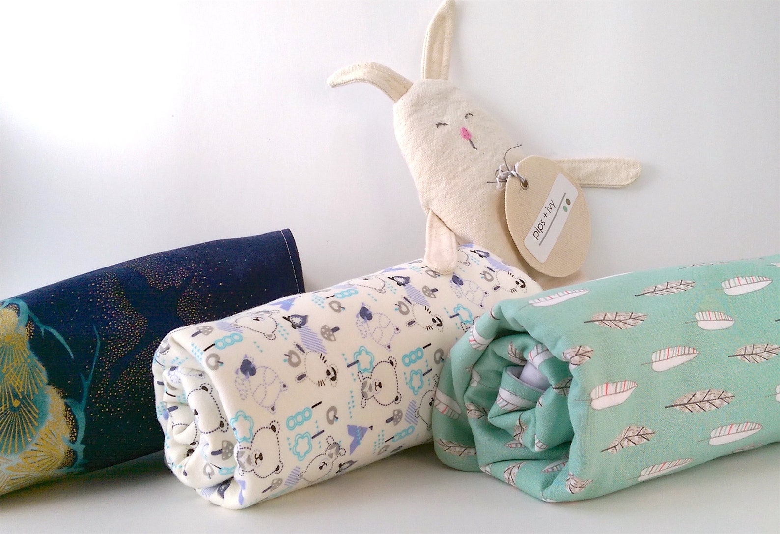 XL Diaper Change Pad Tummy Time Mat. Lightly Padded 100% | Etsy