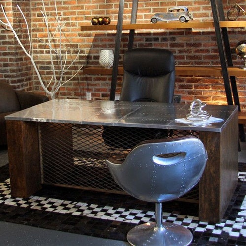 Industrial Reception Desk | Etsy