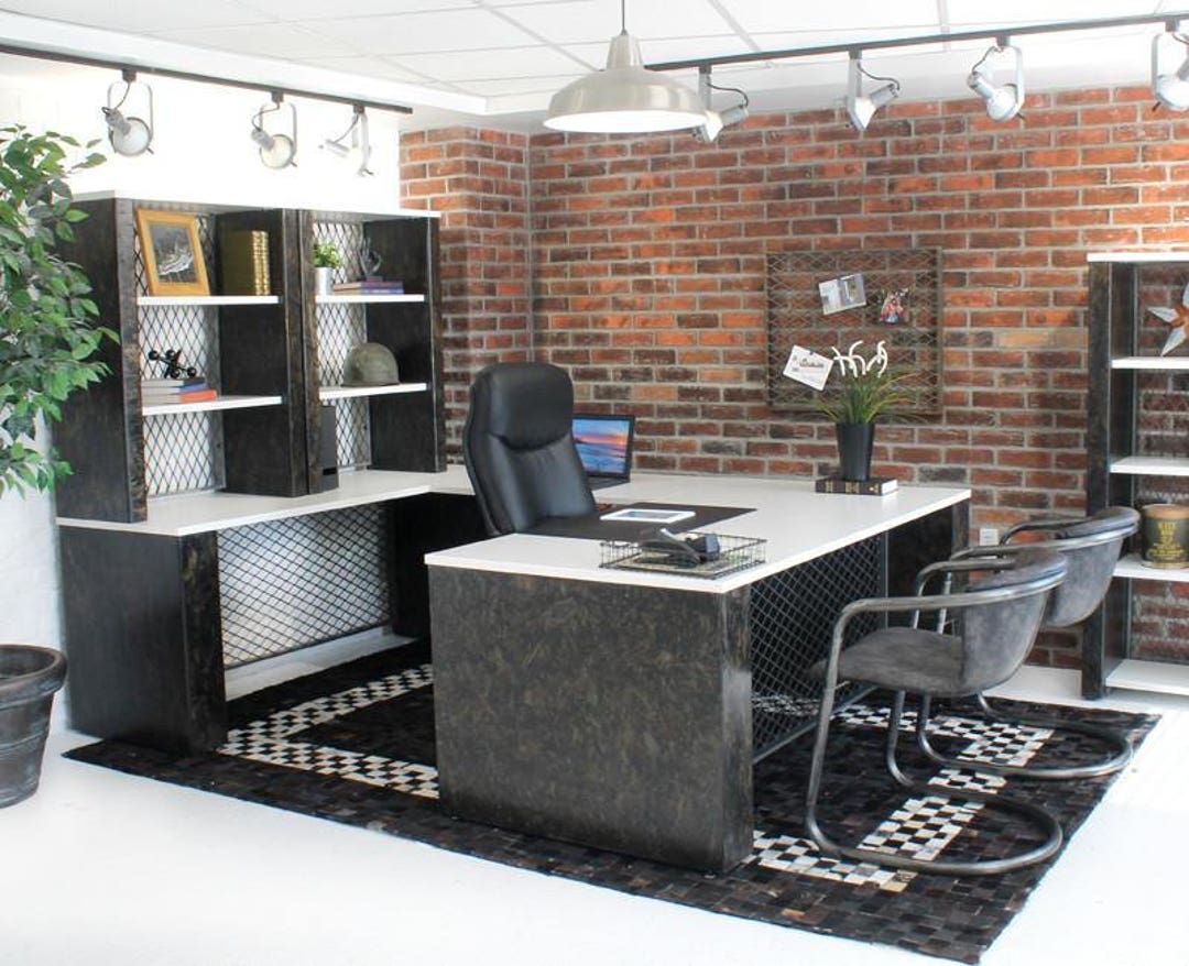 EXECUTIVE INDUSTRIAL WORKSTATION - Etsy
