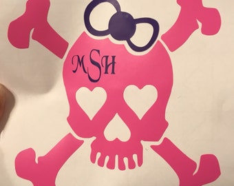 Girly skulls | Etsy