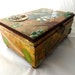 Decorative Wood Box, Wood Jewelry Box, Handcrafted Wood Box, Unique ...