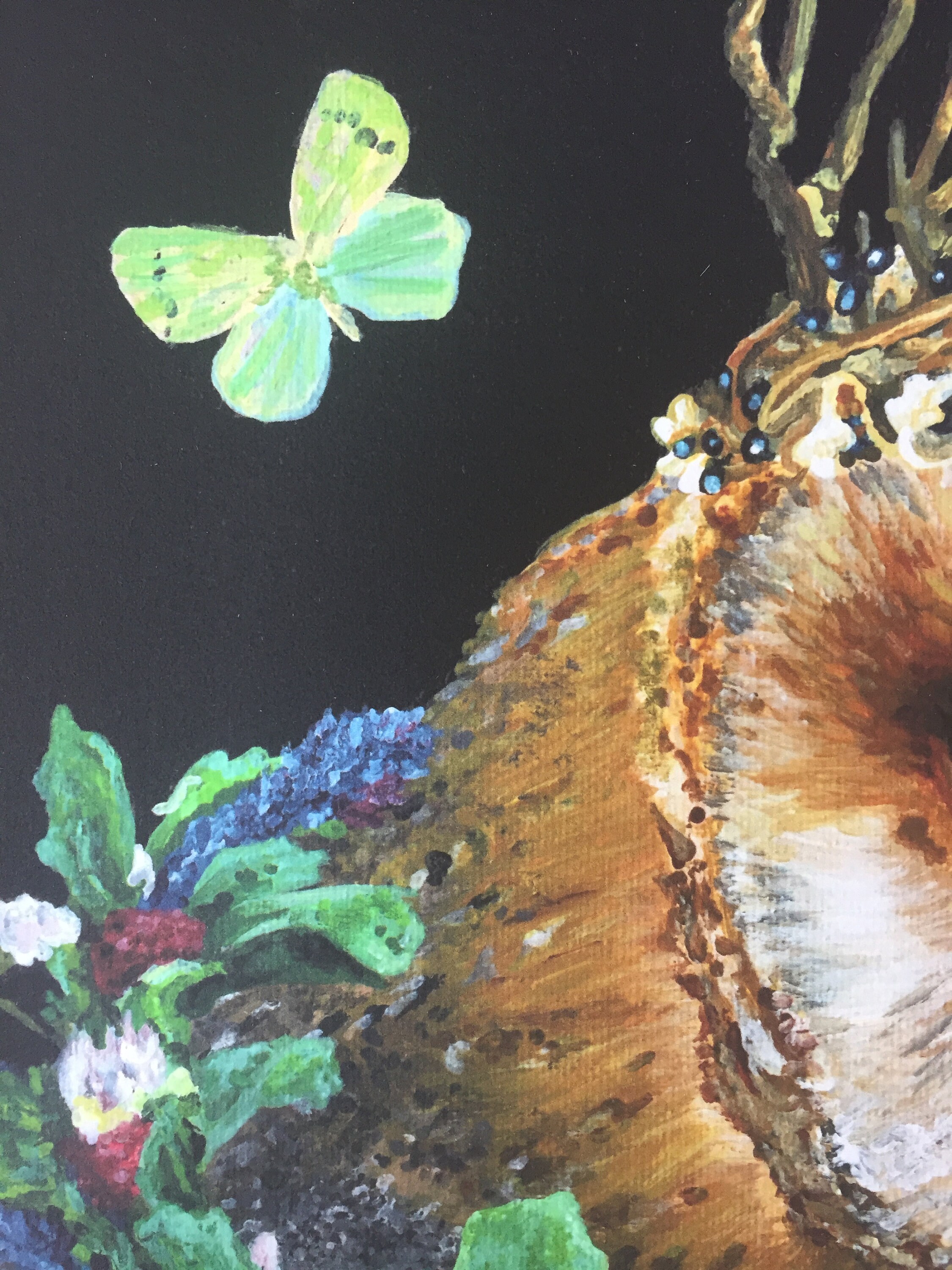 Fantasy Owl Print Owl Painting Print Fantasy Animal Print - Etsy