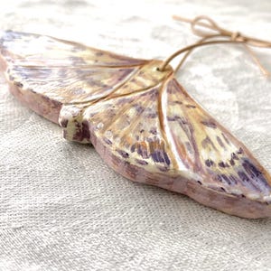 Painted Clay Moth Christmas Ornament and Wall Hanging - Etsy