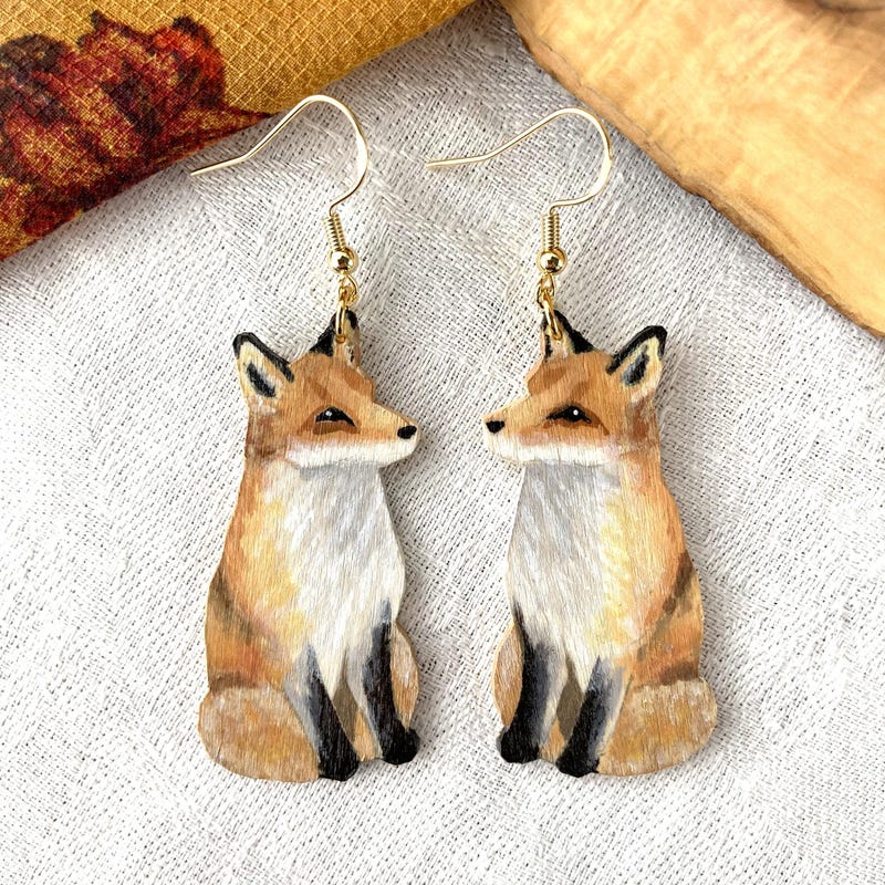 Fox Jewelry - Etsy