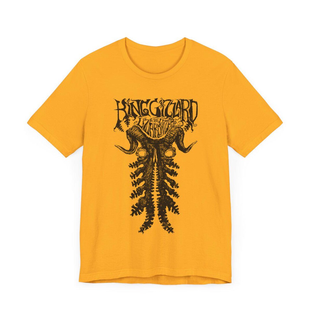 King Gizzard & the Lizard Wizard Lockjaw Unisex Jersey Cotton T-shirt ...