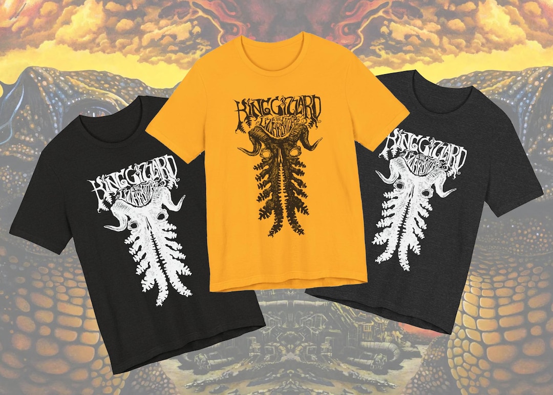 King Gizzard & the Lizard Wizard - Lockjaw - Unisex Jersey Cotton T ...