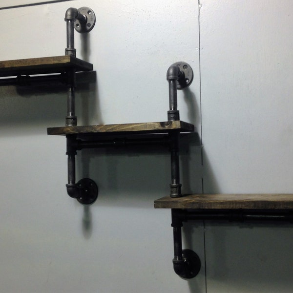 Black Pipe Shelf - Etsy