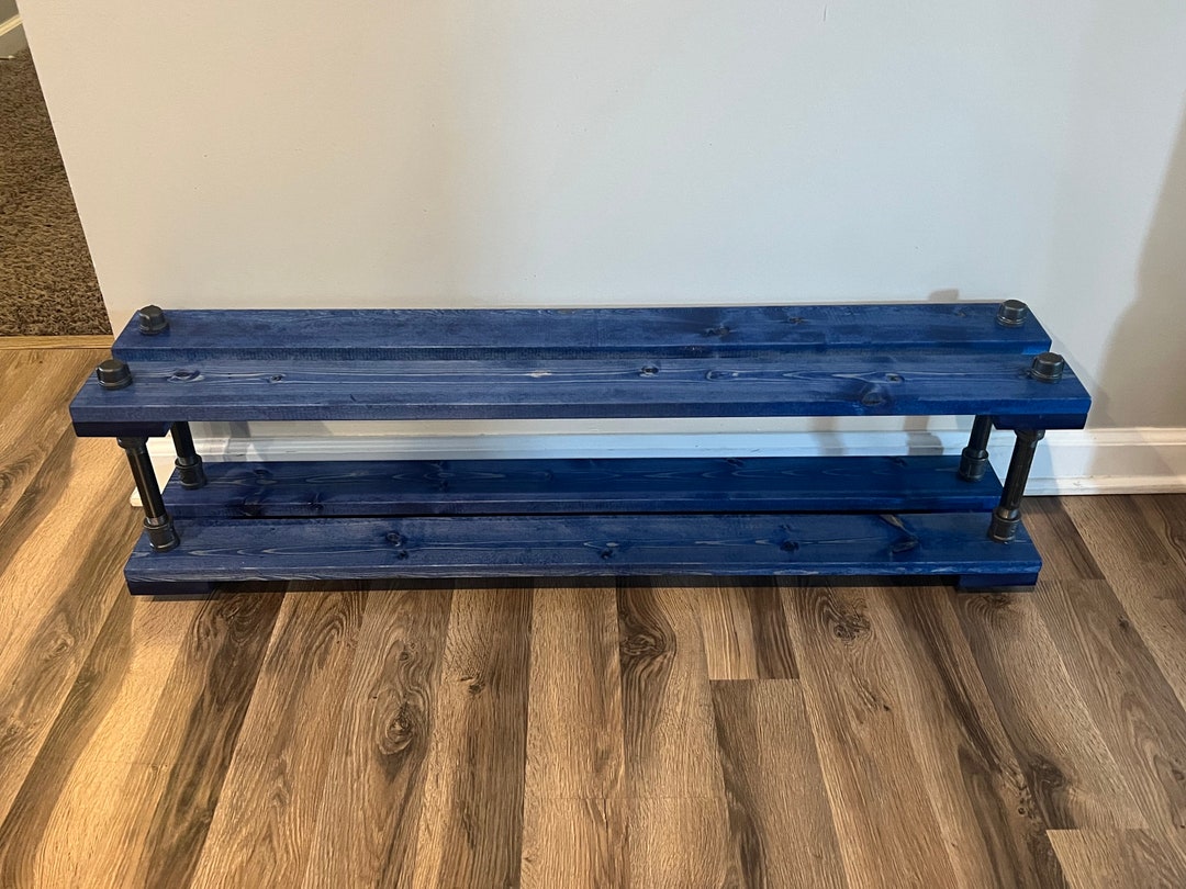 8" Depth Industrial Shoe Rack, Shoe Storage, Shoe Rack, Entryway Shoe ...