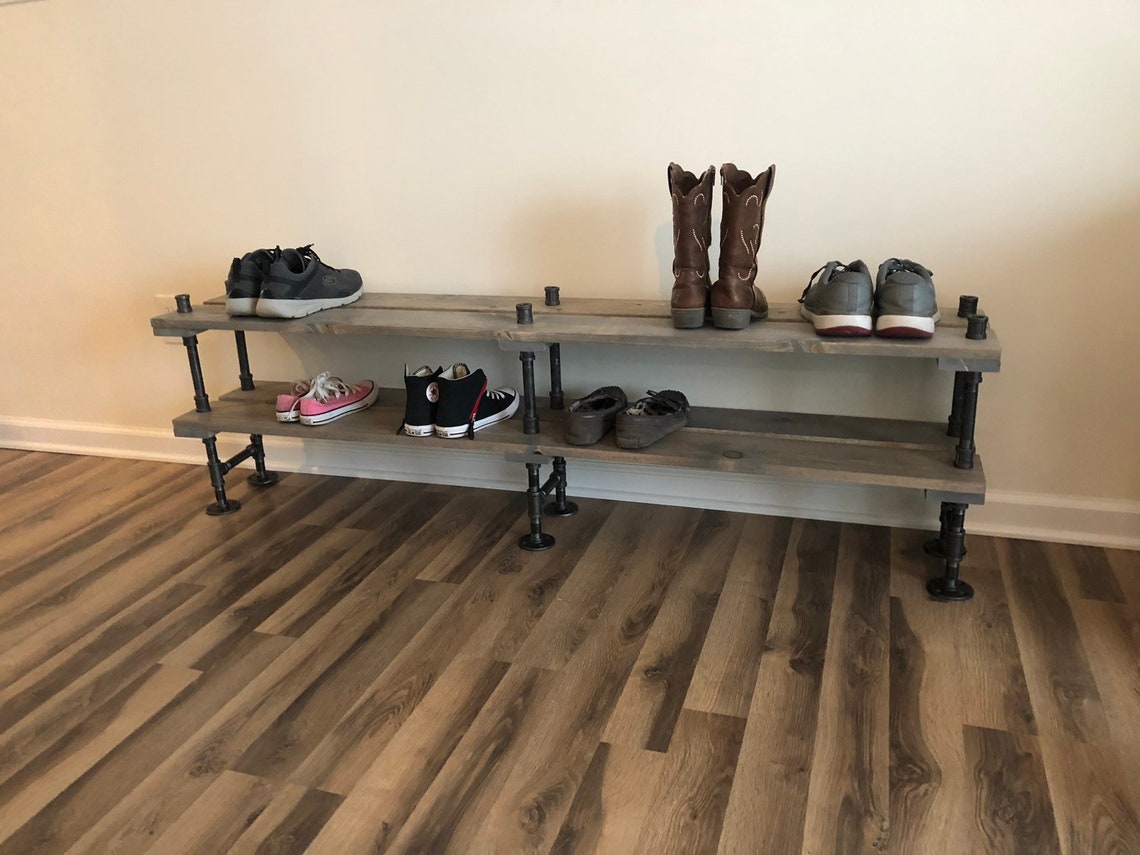 Huge Industrial Shoe Rack, Shoe Storage, Shoe Rack, Entryway Shoe ...