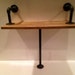 Industrial Rustic Urban Iron Pipe Bench Made (pick Your Own Stain) - Etsy