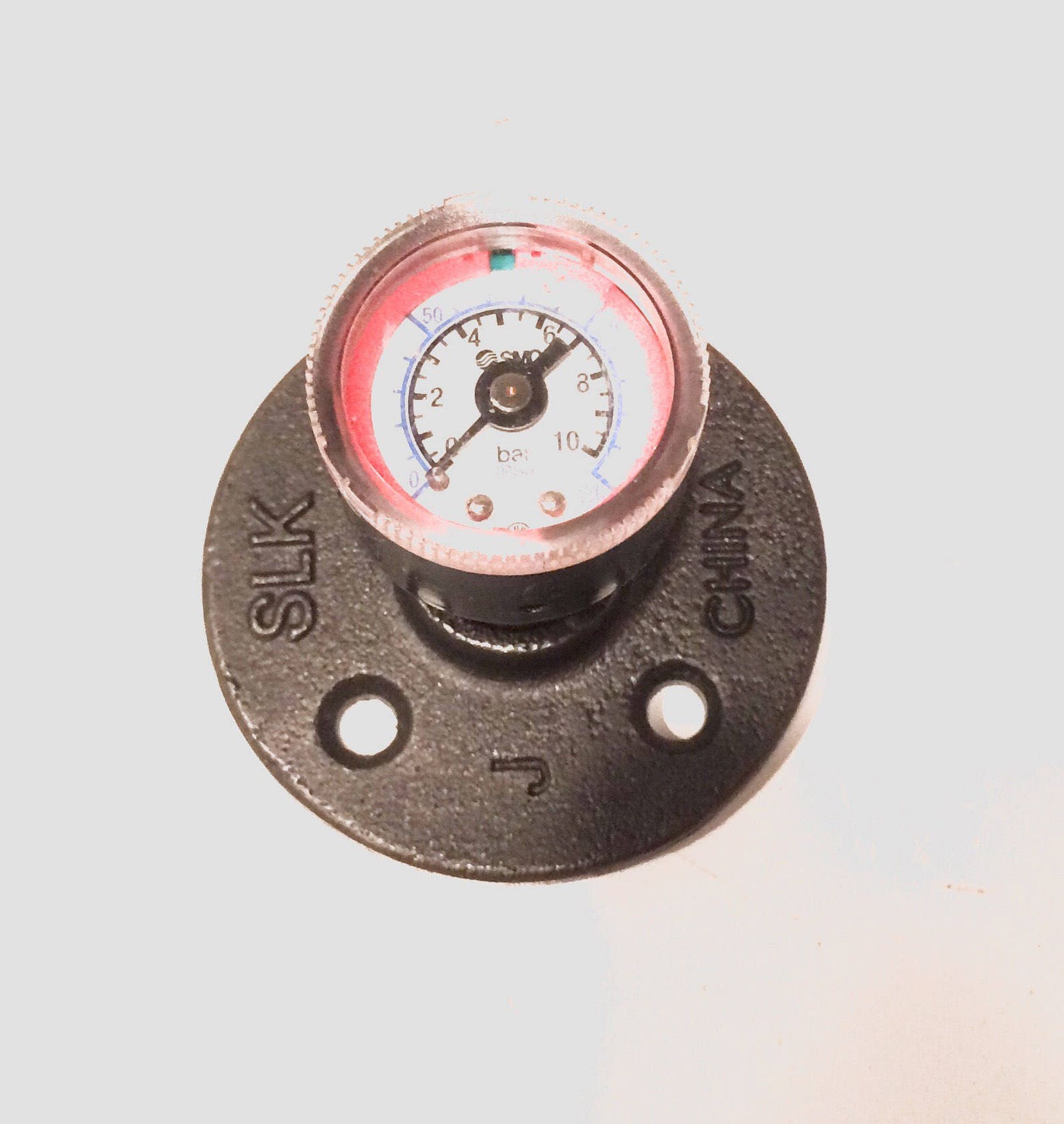 Industrial Pipe Wall Hook And/or Curtain Tie Back With Vintage Pressure ...