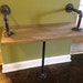 Industrial Rustic Urban Iron Pipe Bench Made (pick Your Own Stain) - Etsy