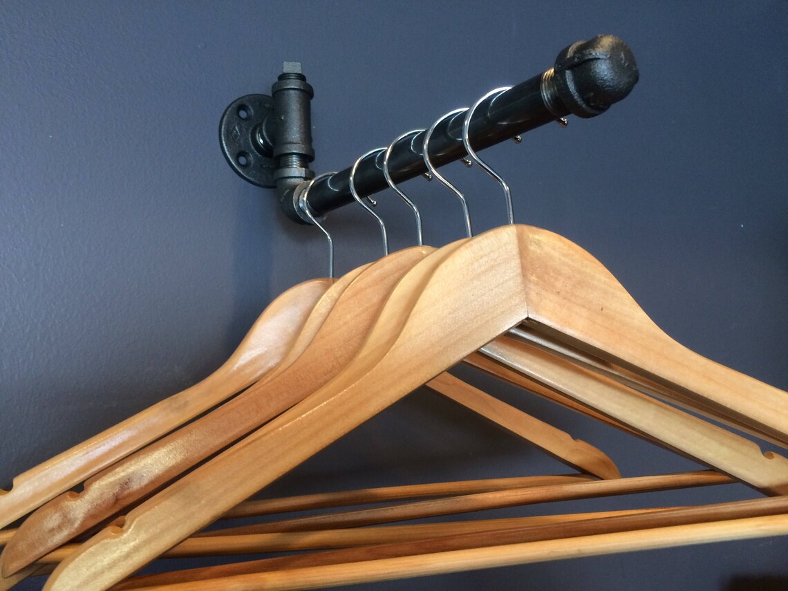 Urban Industrial 8 10 & 12 Pipe Wall Rack - Etsy