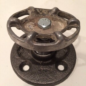 Industrial Pipe Wall Hook And/or Curtain Tie Back With Rustic Grey ...