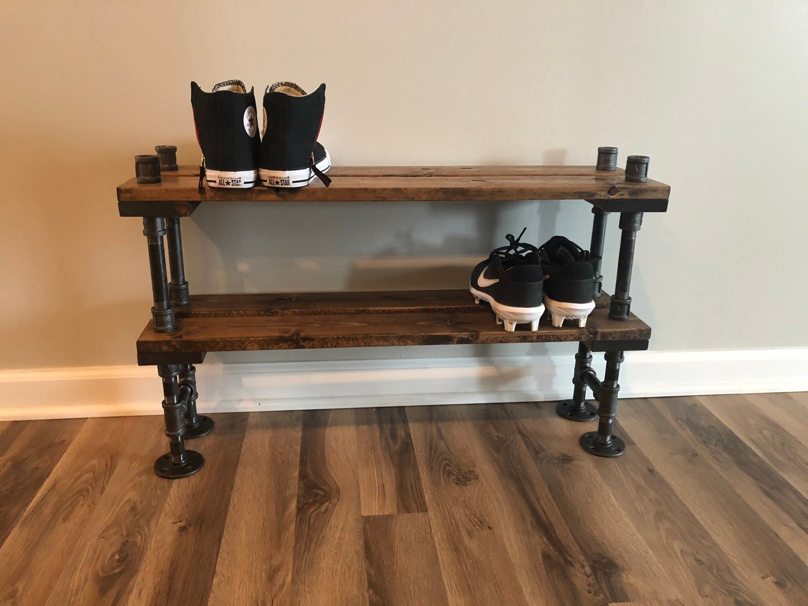 8 Depth Industrial Shoe Rack, Shoe Storage, Shoe Rack, Entryway Shoe ...