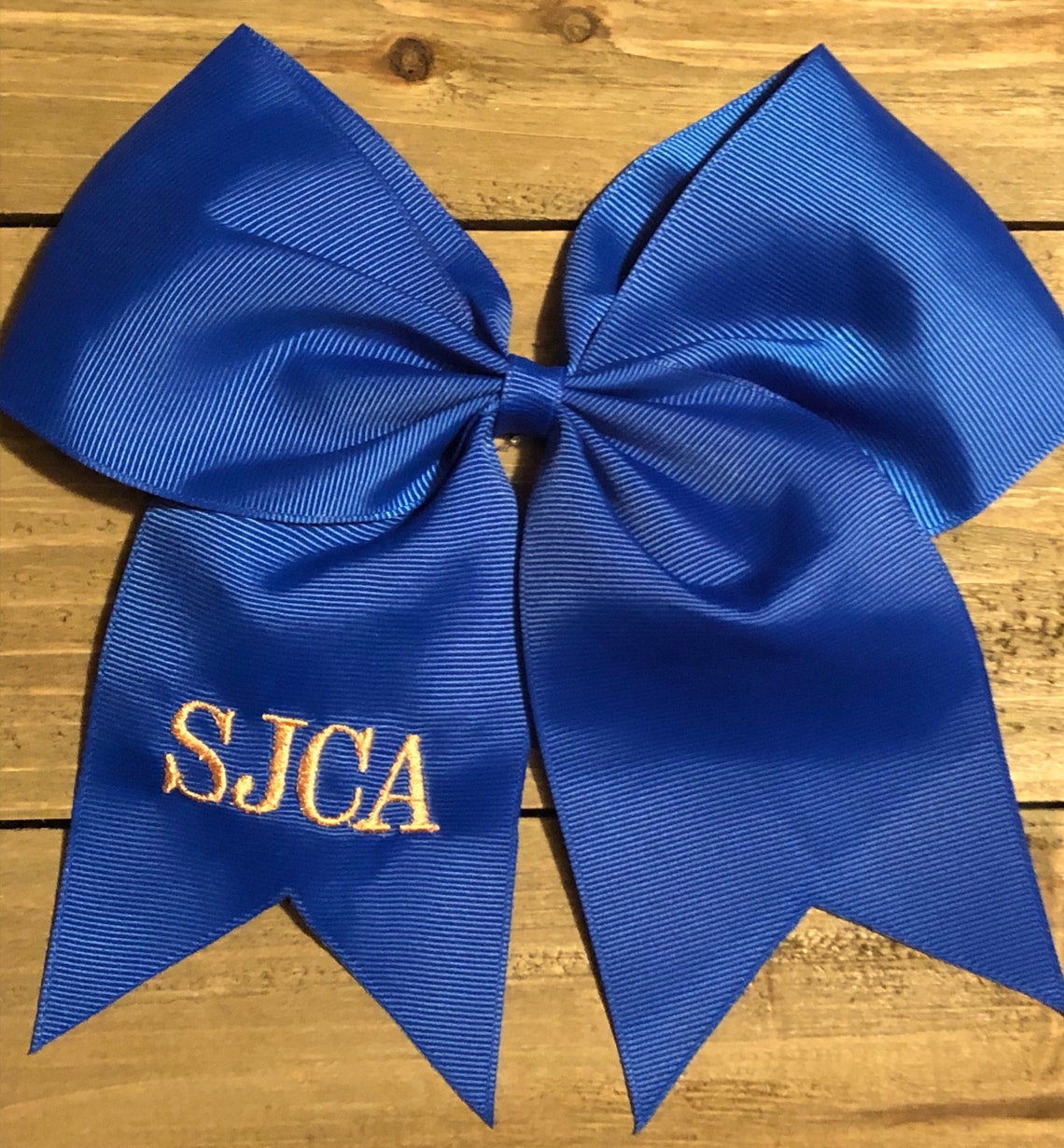 Personalized Hair Bow/ Cheer Bow/ Sports Team Bow/custom Hair Bow/ 7 ...