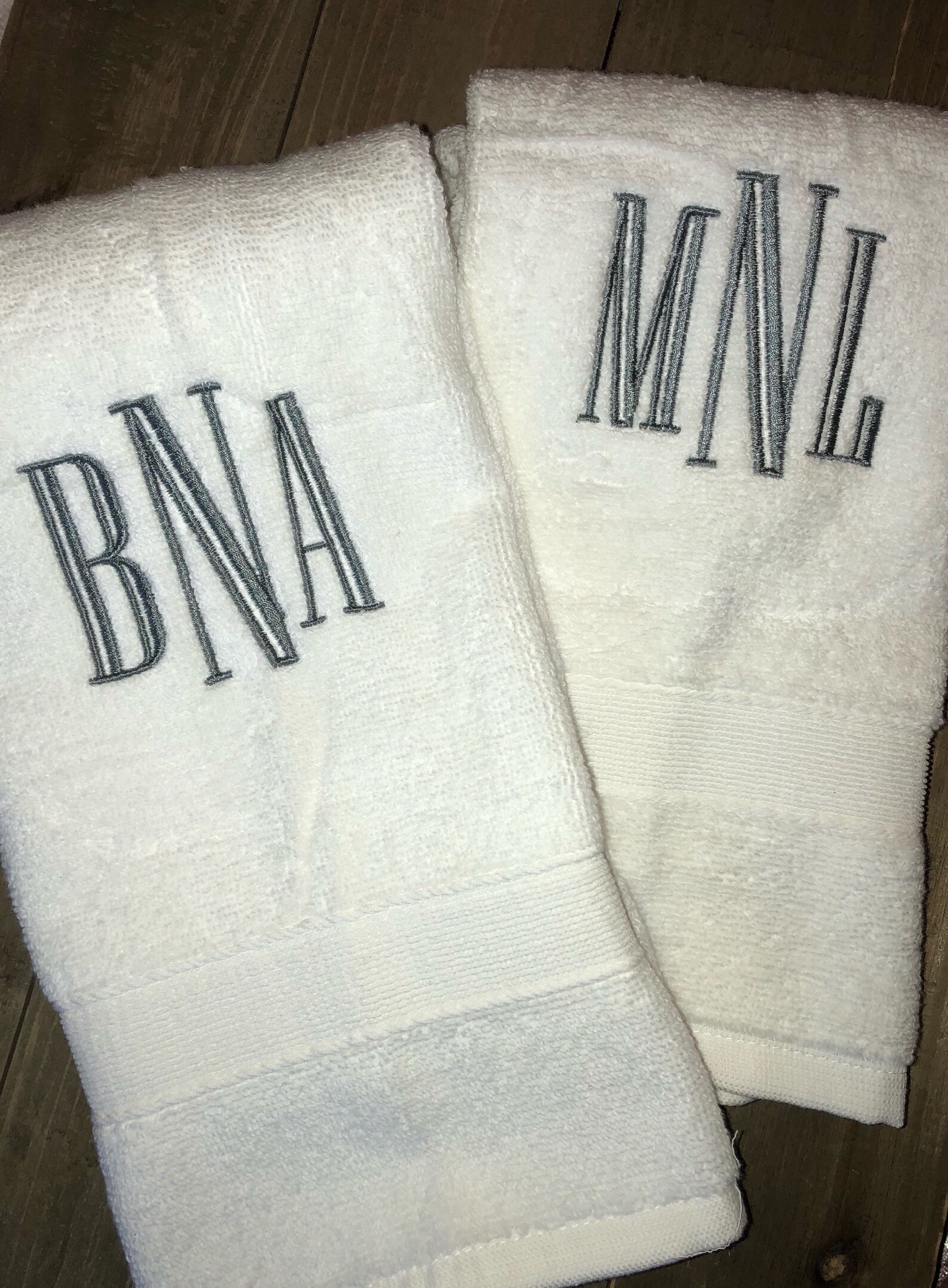 Monogrammed Hand Towels/gym Towel/custom Hand - Etsy
