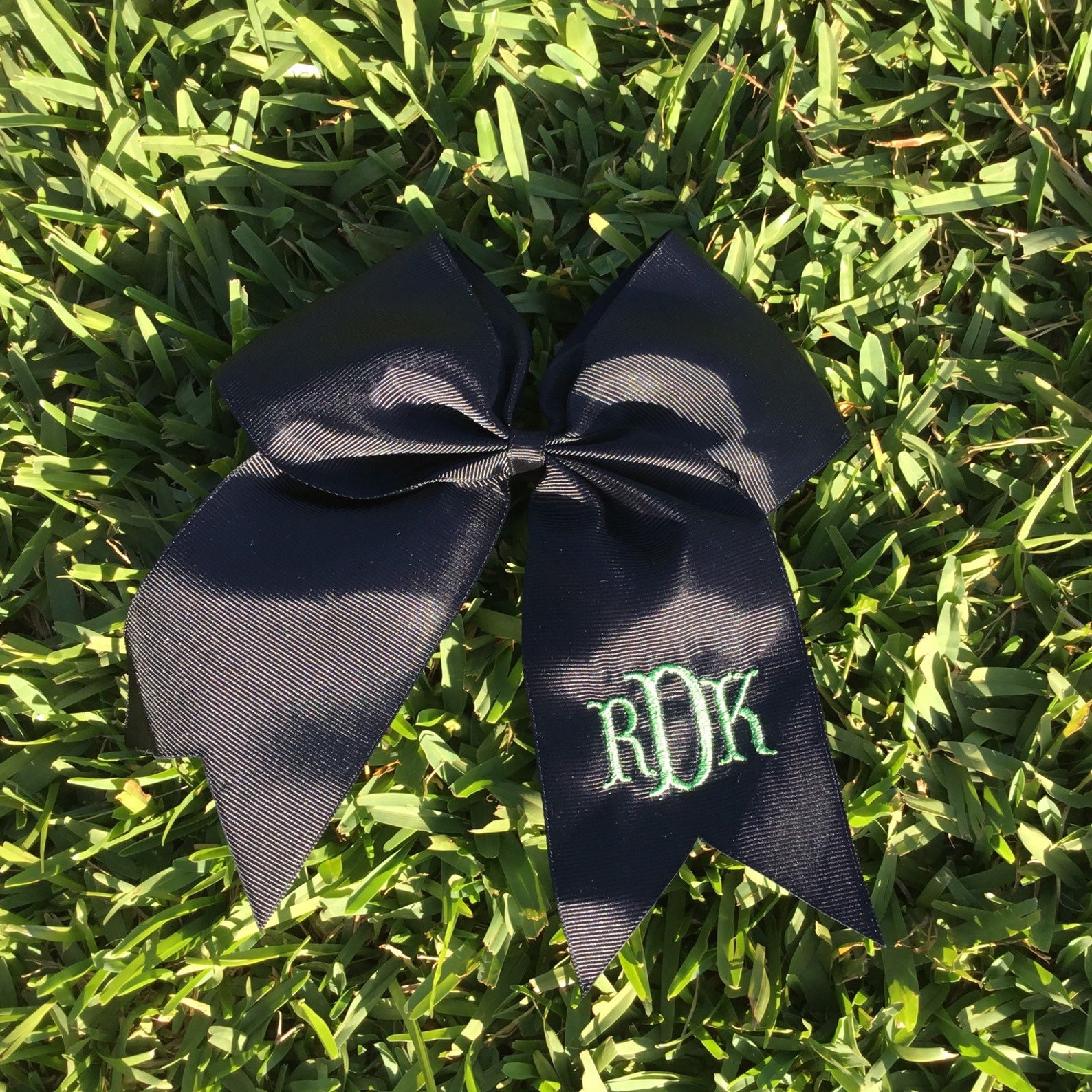 Personalized Hair Bow/ Cheer Bow/ Sports Team Bow/custom Hair Bow/ 7 ...