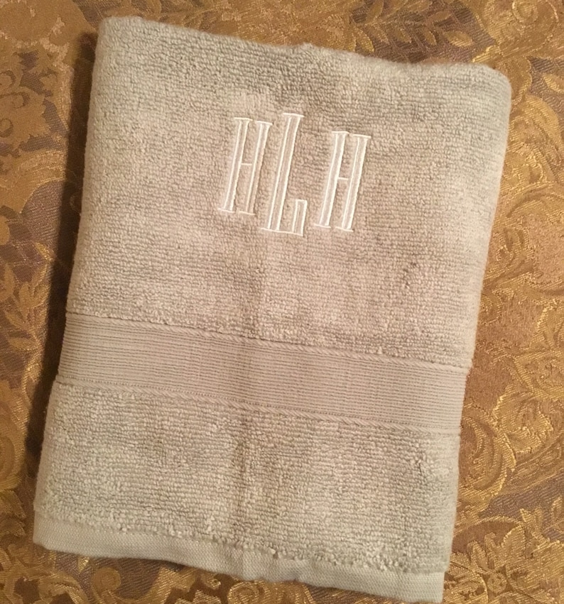 Monogrammed Hand Towels/gym Towel/custom Hand - Etsy