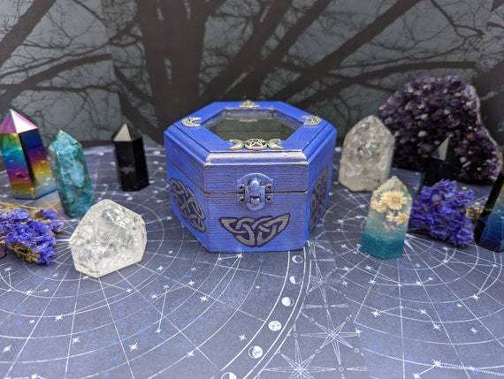 Triple Moon Goddess/wiccan Jewelry Trinket Box - Etsy