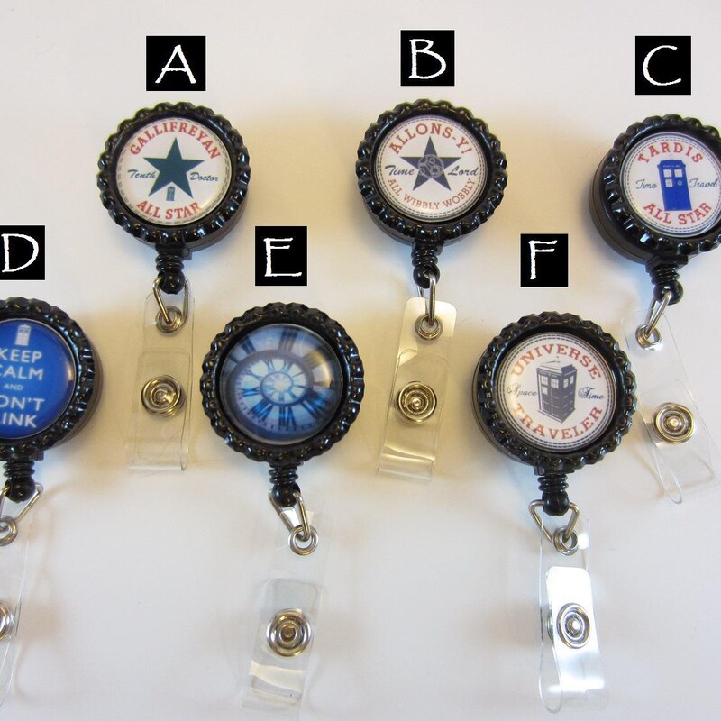 Dr Who Badge Reel - Etsy