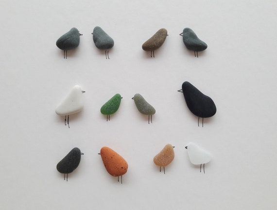 Small Smooth Pebbles Flat and Smooth Pebbles Pebbles in the - Etsy