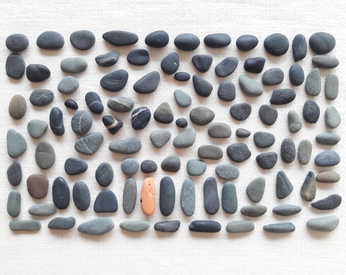 Tiny Pebble Mini Black Pebble Supply for Mosaic or Pebble - Etsy