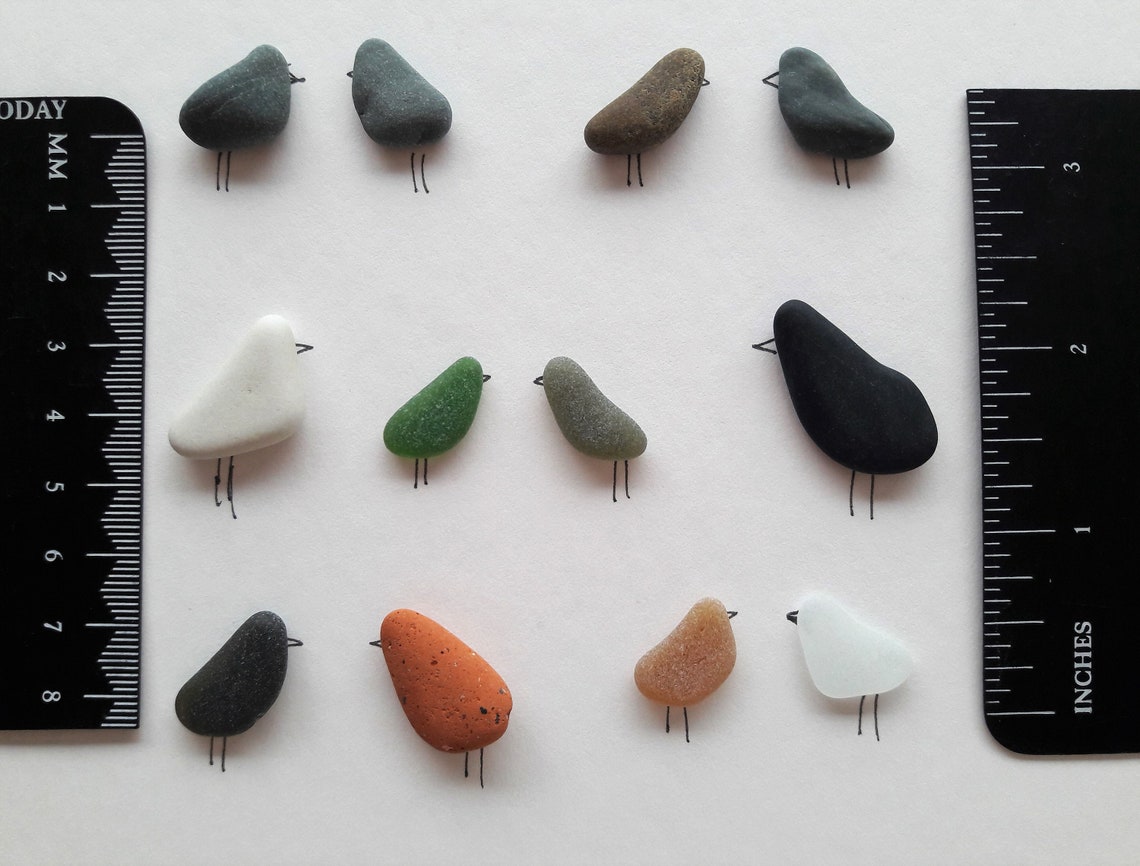 Small Smooth Pebbles Flat and Smooth Pebbles Pebbles in the - Etsy