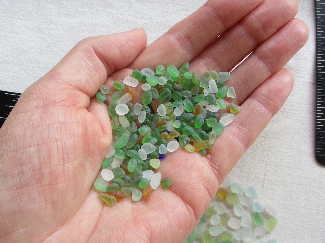 Tiny Sea Glass, 200 Real Miniatures, New Even Smaller (2mm to 5 Mmm ...