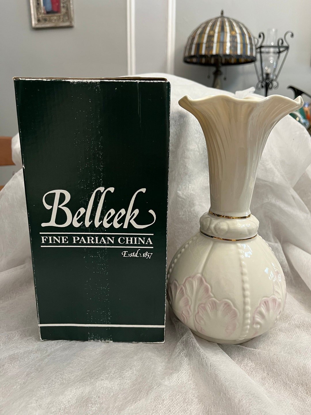 Rossmore Vase Belleek Event by BELLEEK Pottery (IRELAND) / NWB - Etsy