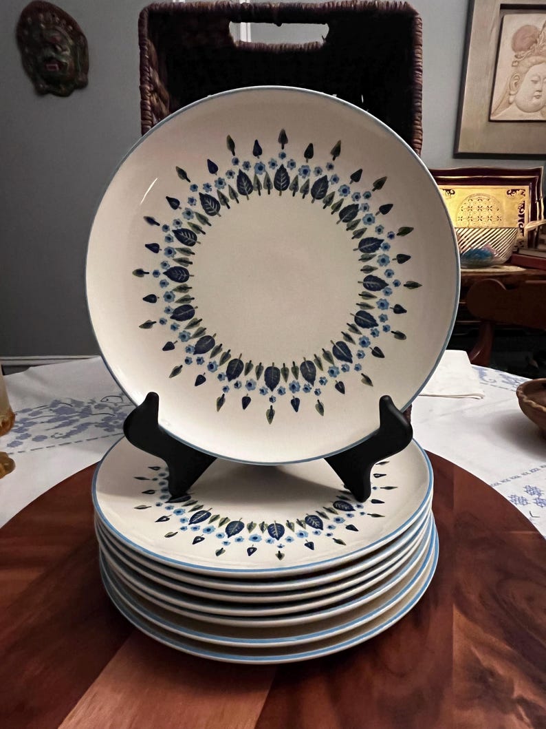 Vintage 1950s Mid Century Modern Stetson Marcrest Swiss Alpine Dinner ...