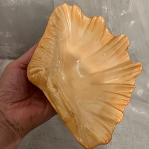 Ceramic Peach Sea Shell Soap Dish / Clam Beach Decor / Coastal Ocean - Etsy