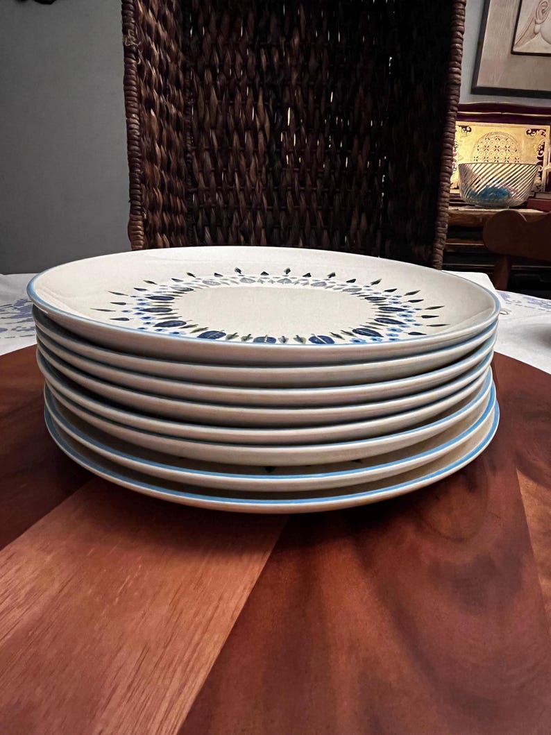 Vintage 1950s Mid Century Modern Stetson Marcrest Swiss Alpine Dinner ...