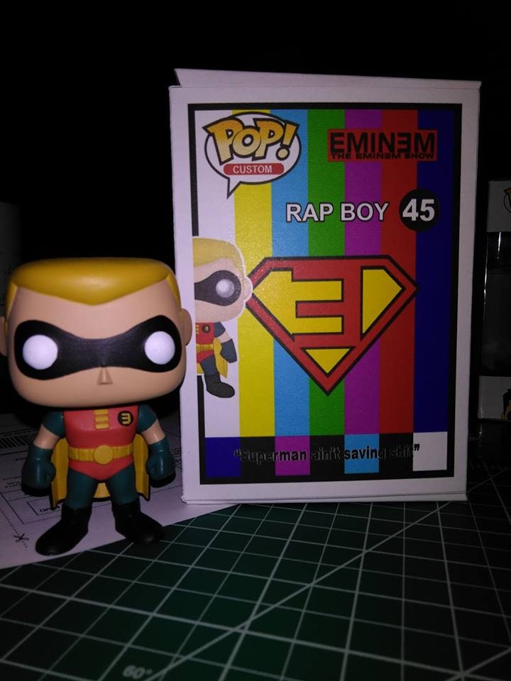 Eminem as Rap Boy Custom Funko Pop | Etsy