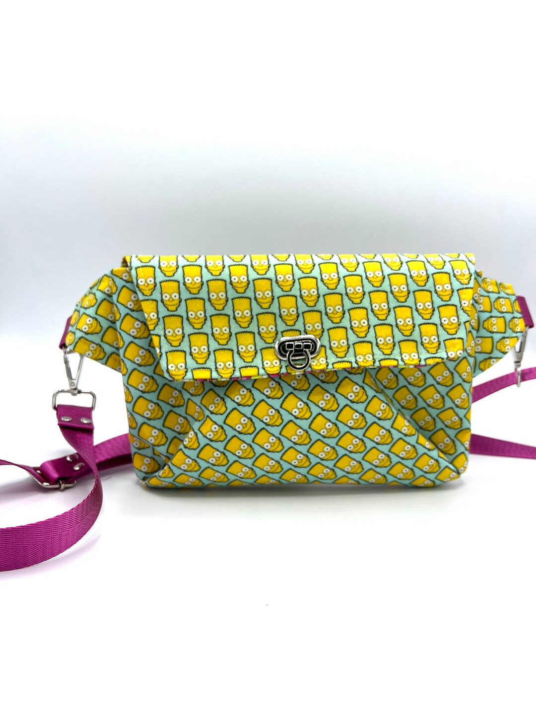 Bart Simpson Fanny Pack Belt Bag Simpsons Crossbody - Etsy
