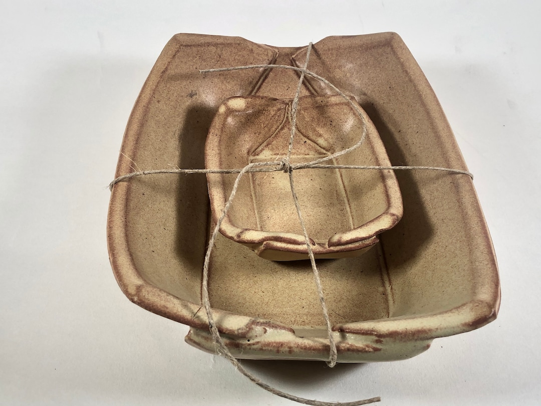 Ceramic "take-out" Tray Set of 2 - Etsy