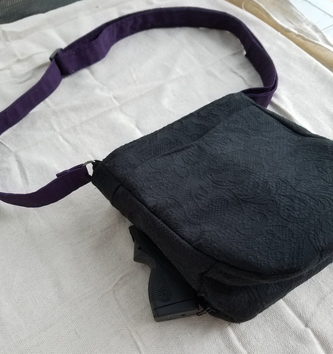 Concealed Carry Purse Pattern Messenger Crossbody Bag - Etsy