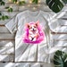 Pink Corgi Sublimation Digital Design, Watercolor Corgi PNG, Dog Mom ...