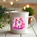 Pink Corgi Sublimation Digital Design, Watercolor Corgi PNG, Dog Mom ...