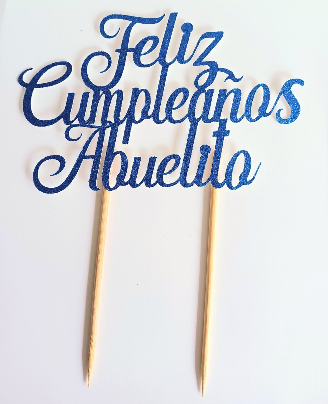 Feliz Cumpleaños Abuelito Cake Topper Happy Birthday Cake - Etsy Canada