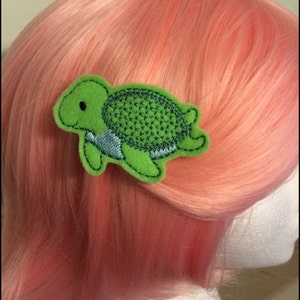 Cute Sea Turtle Felt Clip - Etsy