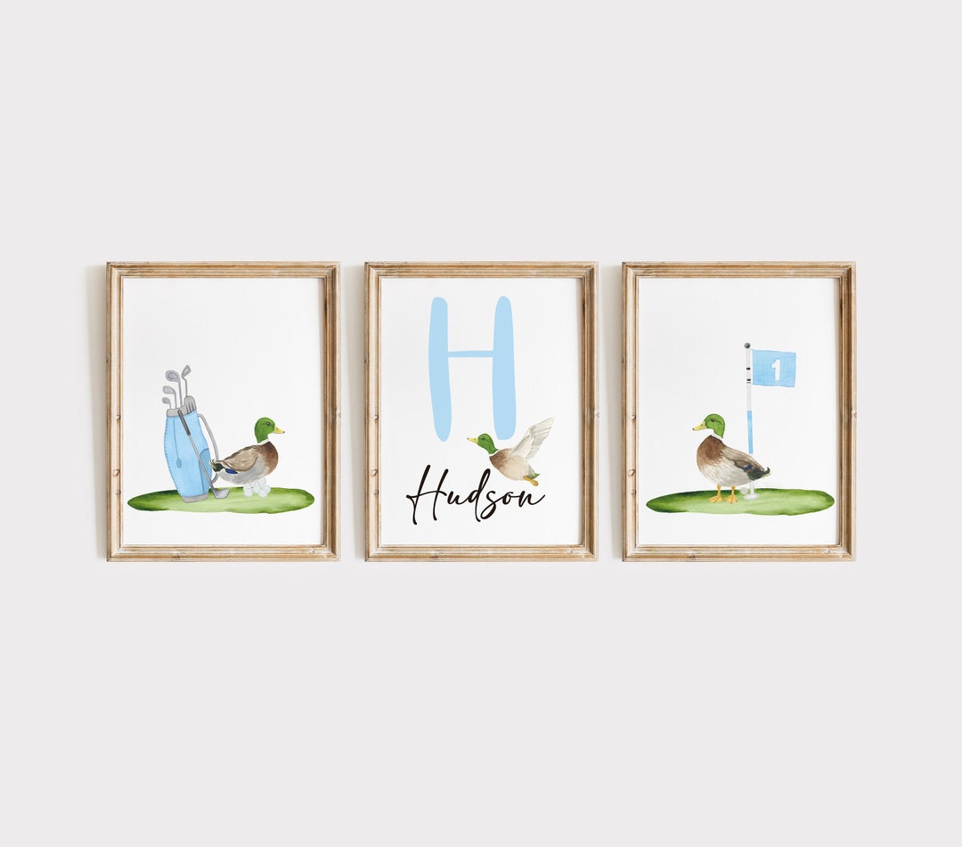 Mallard Duck Golf Nursery, Mallard Duck Nursery, Duck Hunting Nursery ...