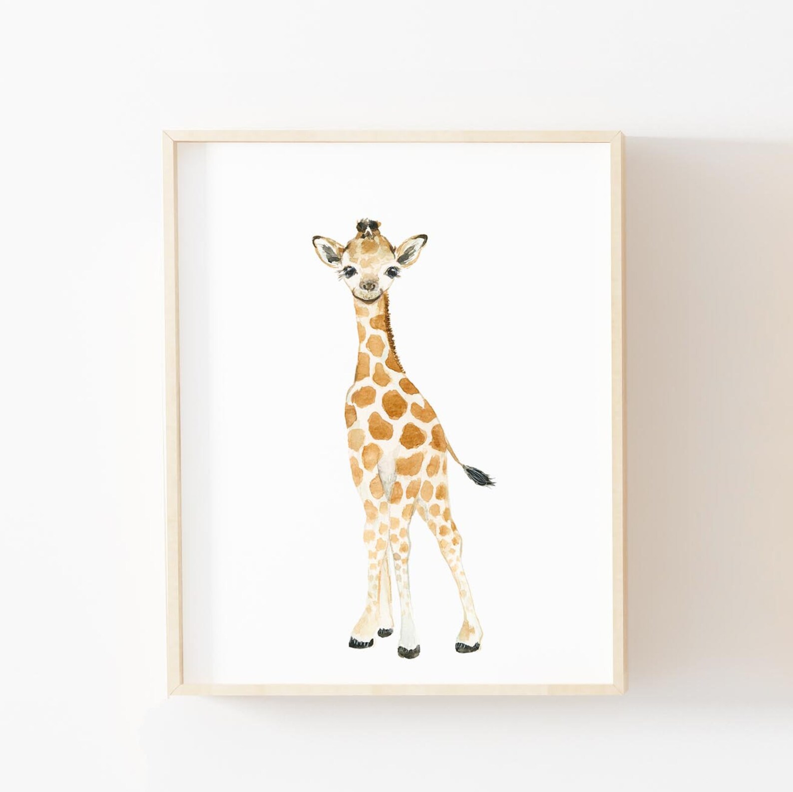 Baby Giraffe Nursery Print Giraffe Nursery Safari Nursery - Etsy