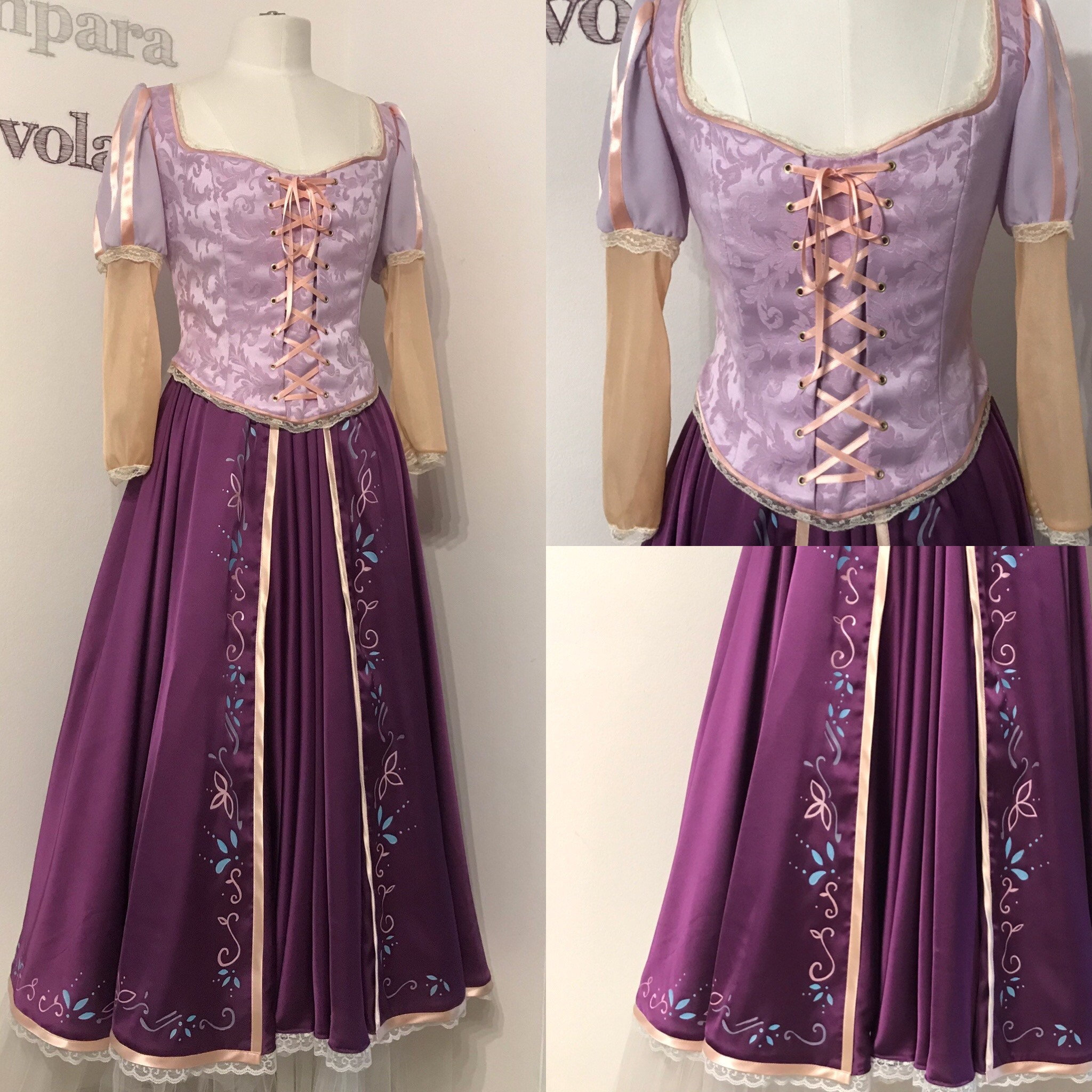 Tangled dress Rapunzel dress | Etsy