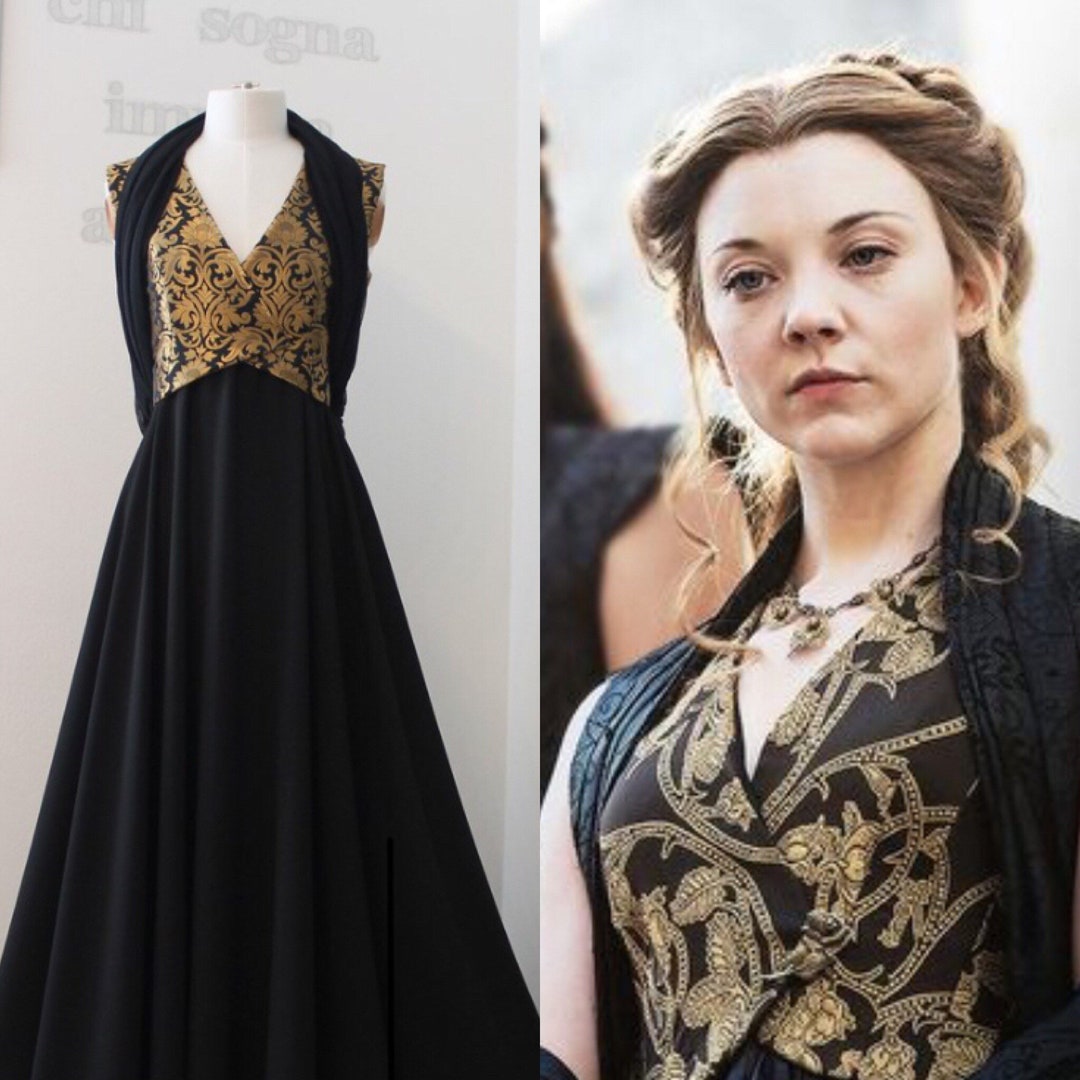 Cosplay Margaery Tyrell Black Dress - GOT - Etsy