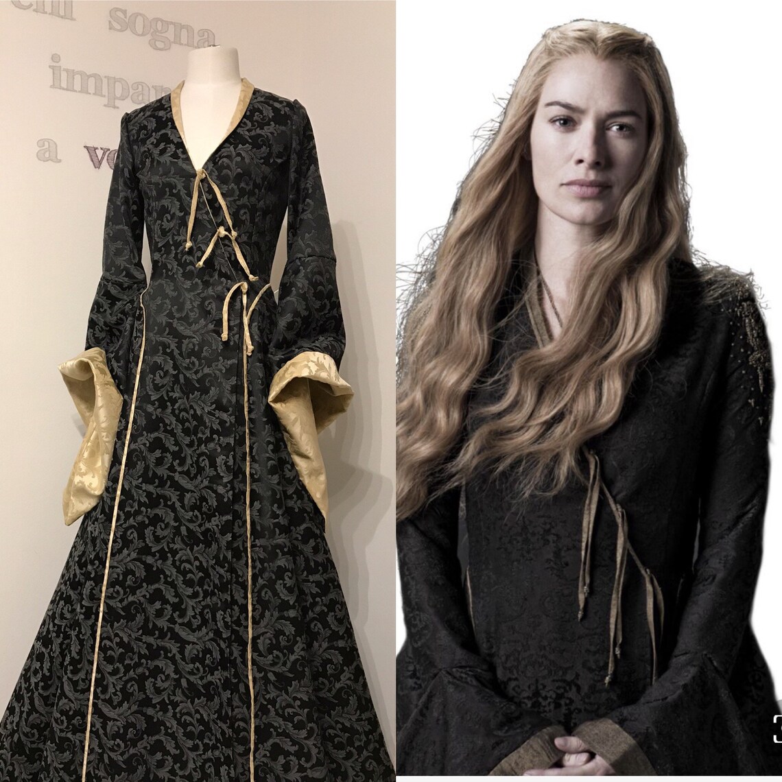 Cosplay Cercei Lannister Dress - Etsy