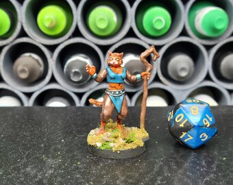 Painted Tabaxi Miniature - Etsy