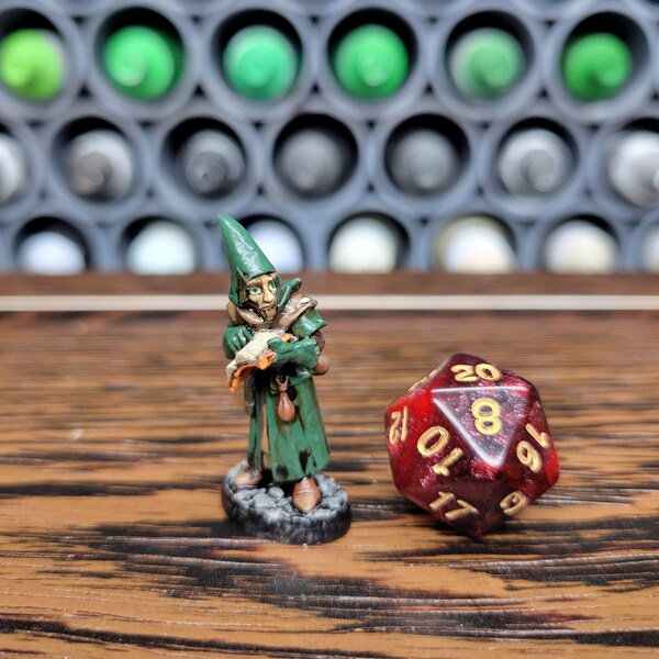 Painted Wizard Miniature - Etsy